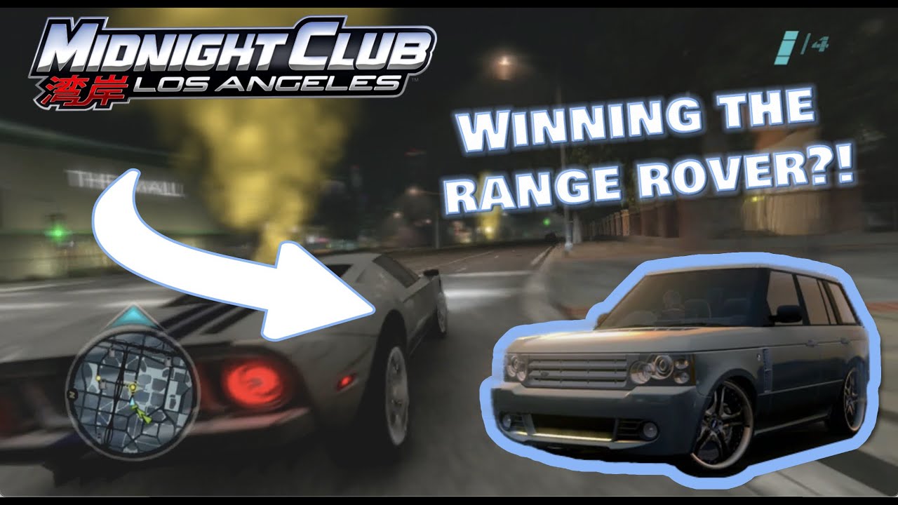 WINNING THE RANGE ROVER??! | Midnight Club L.A. - YouTube