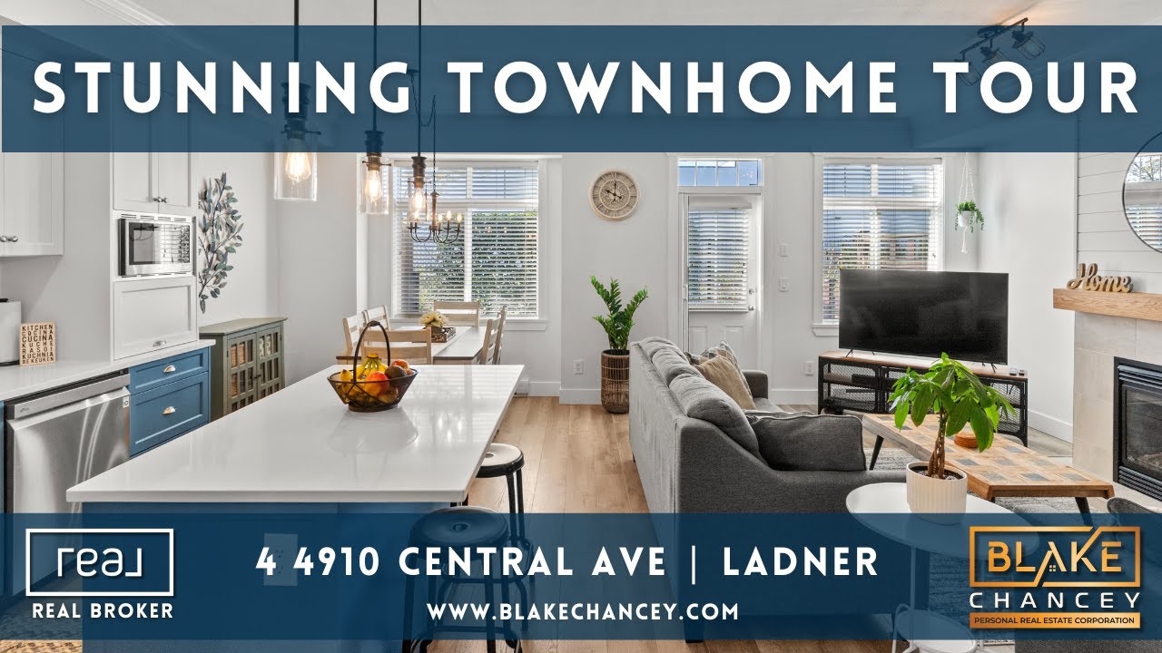 Tour This Jaw Dropping Renovated Townhome in Ladner - 4 4910 Central ...