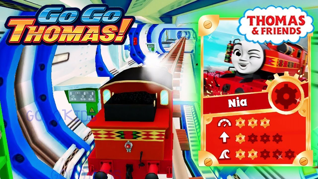 Thomas & Friends: Go Go Thomas! Nia Evolved Super GOLDEN Racer Unlock ...