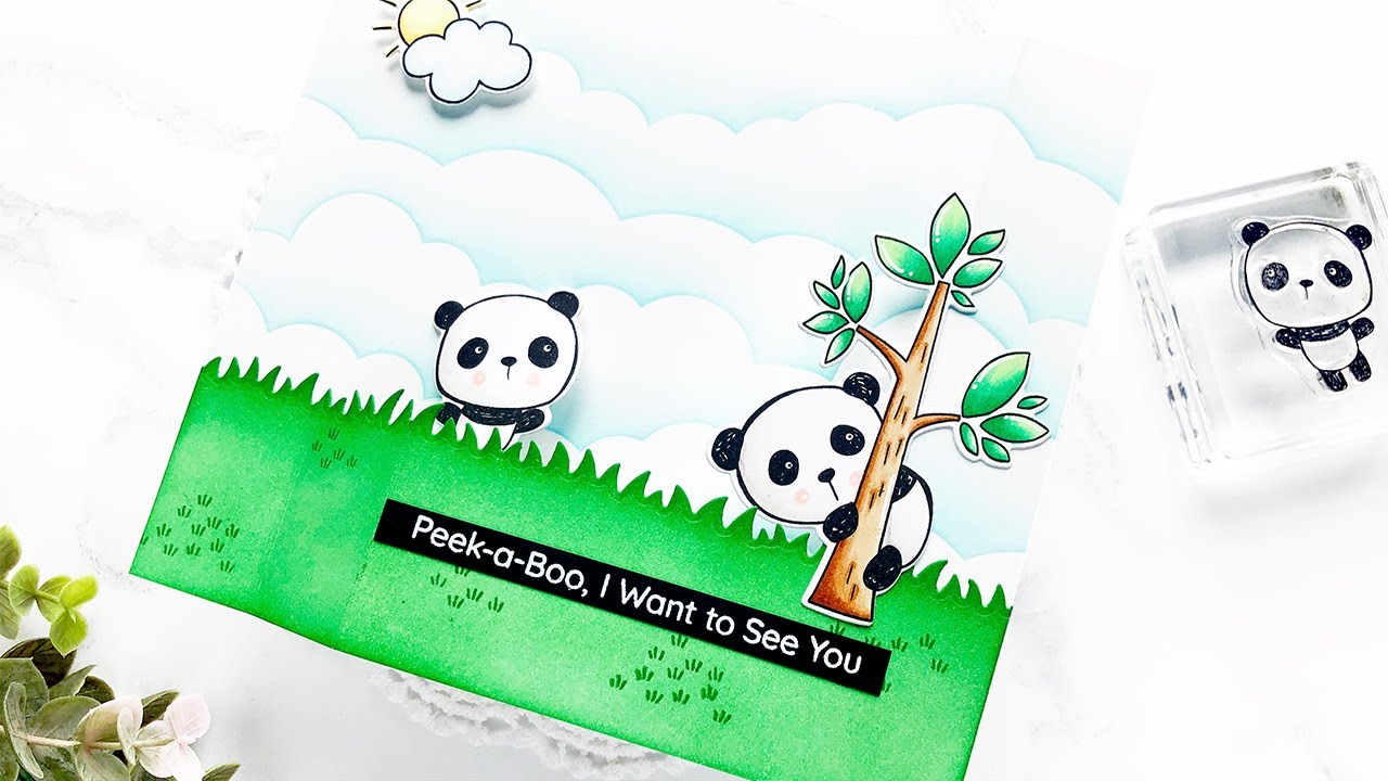 Creating a Panda Pals Wiper Card - YouTube