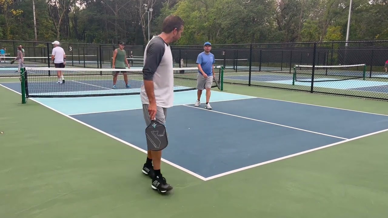 #130 Men Doubles Pickleball - Rahn Park game 7 - YouTube