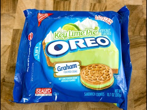 Key Lime Pie Oreo Taste Test - YouTube