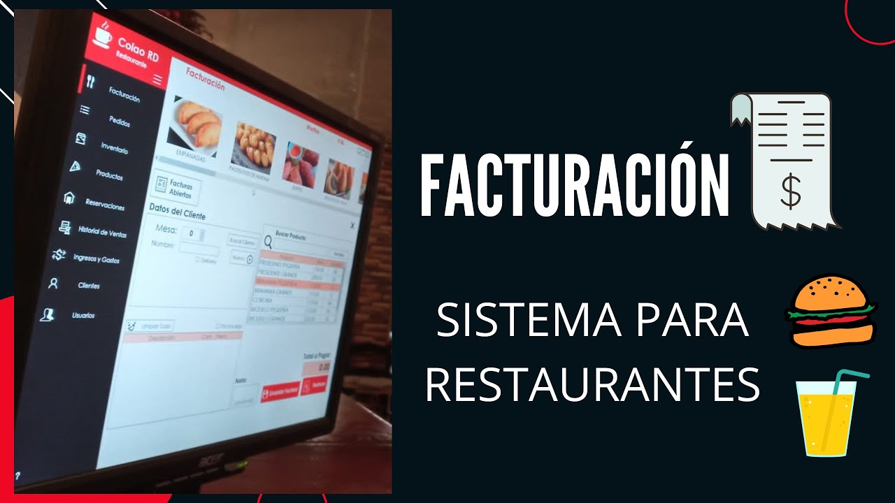 Cómo facturar en tu Restaurante en segundos - YouTube