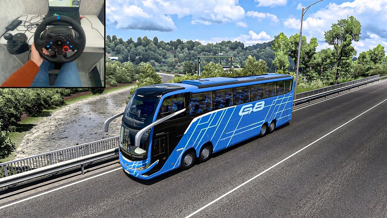 Relaxing Bus Ride Through Bulgaria | Euro Truck Simulator 2 | Logitech ...