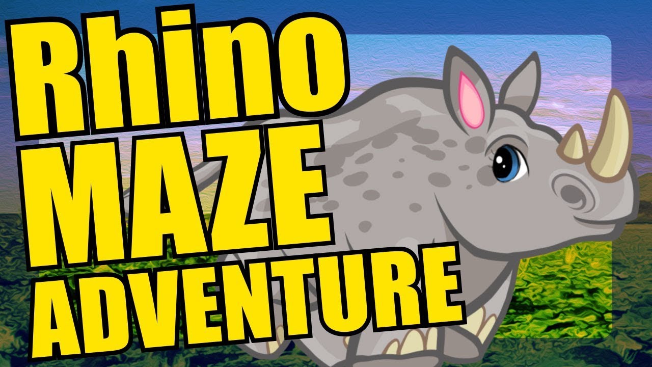 Rhino Maze Adventure - YouTube