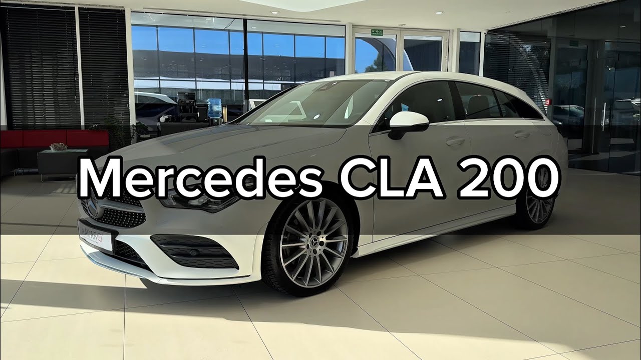 Mercedes CLA 200 AMG Line 2.0 190km / Kamera / LED / CarPlay / Salon Polska / FV23% - YouTube
