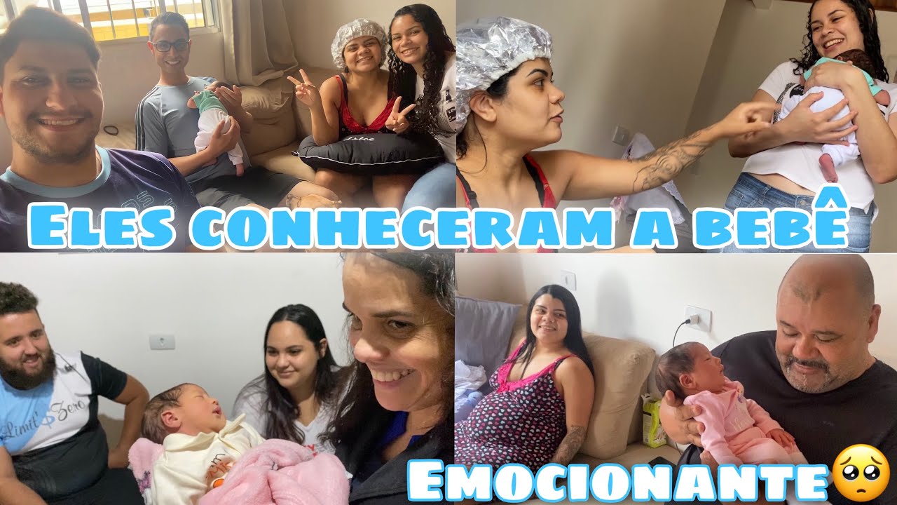 FAMÍLIA E AMIGOS CONHECENDO A CHLOE MARIA/Gica Maria - YouTube