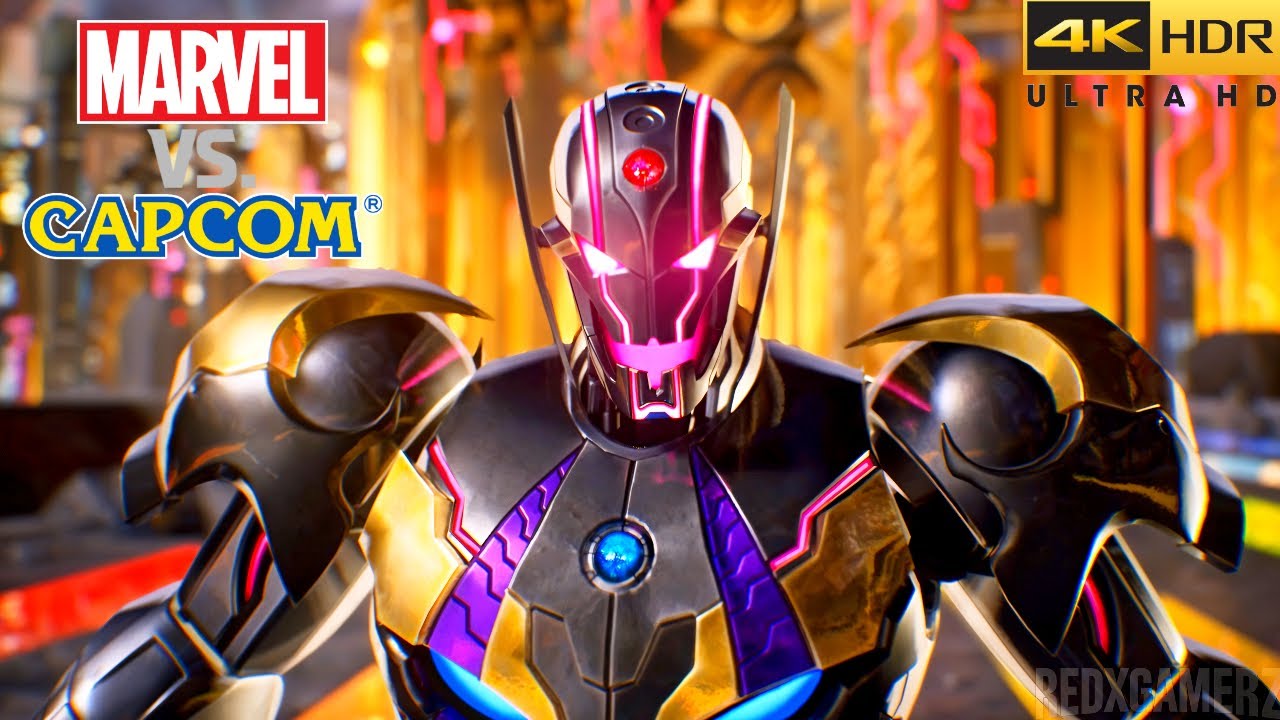 MARVEL & CAPCOM INFINITE: Heroes against Ultron Sigma Fight Scene (2025 ...