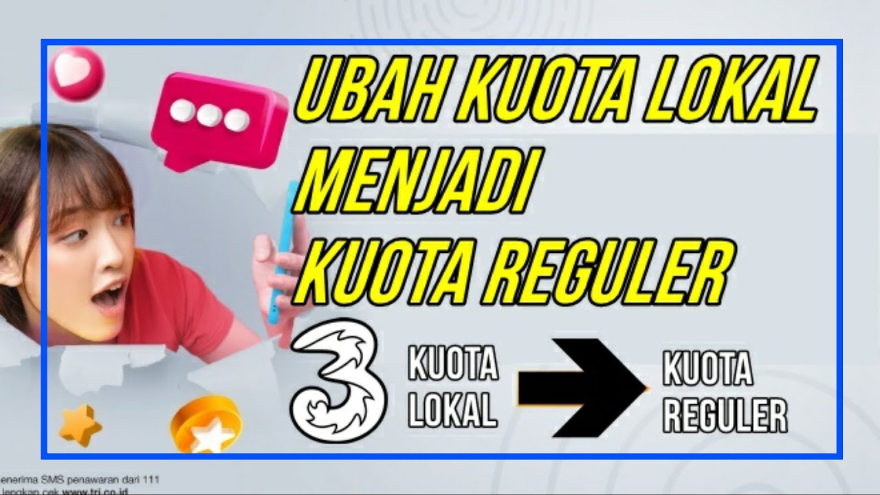 Cara Mengubah Kuota Lokal 3 Menjadi Kuota Reguler, Simak Tutorial ...