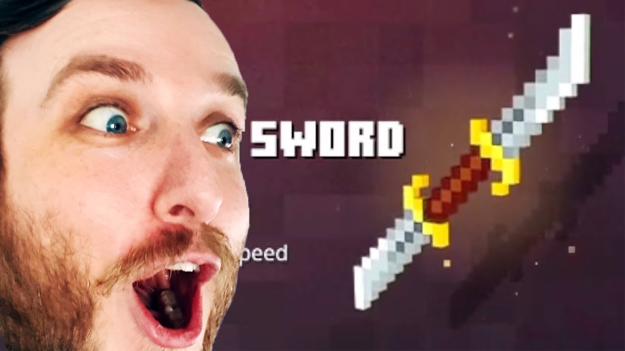 Legendary Sword of Minecraft Dungeons - YouTube