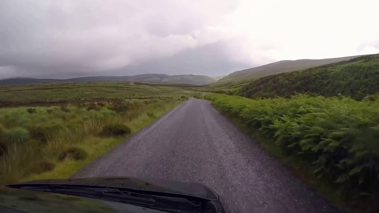 Driving Through Sally's Gap, Wicklow Mountains, Ireland - YouTube