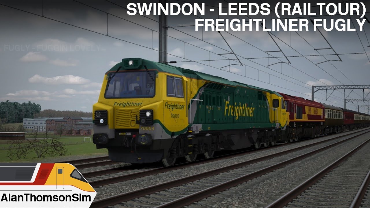 Train Simulator 2021:Class 70 1Z66 Swindon-Leeds - YouTube