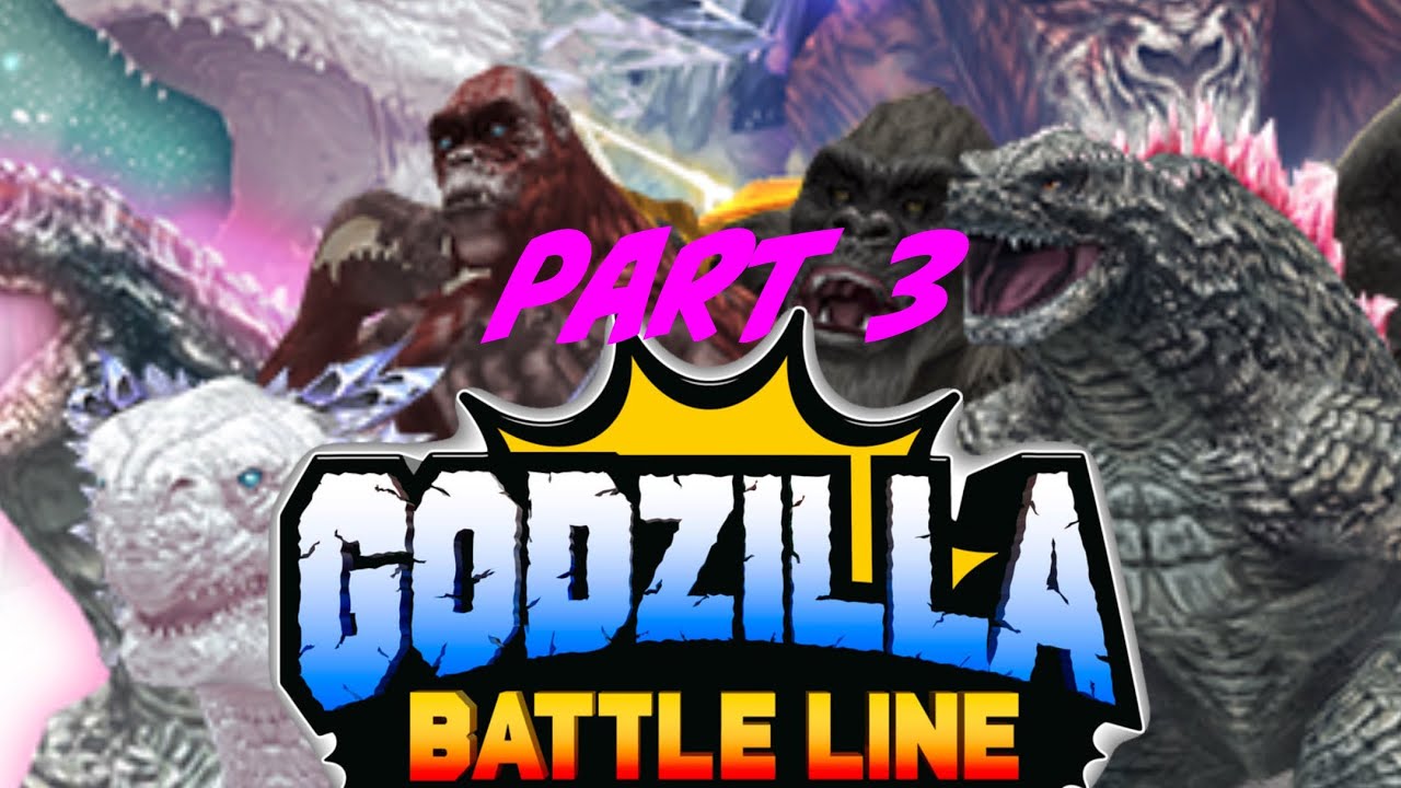 Godzilla Battle Line part 3 Godzilla X Kong collaboration - YouTube