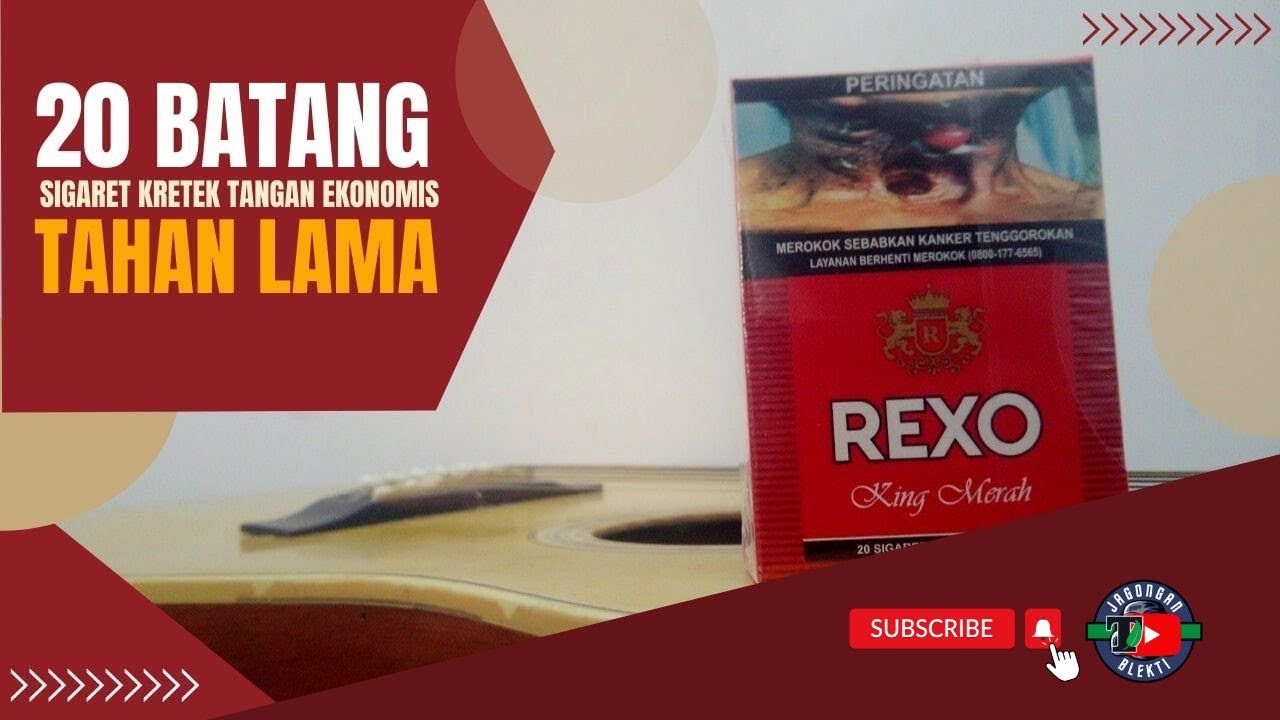 REXO MERAH KRETEK 20 | Rokok Hemat | review rokok - YouTube