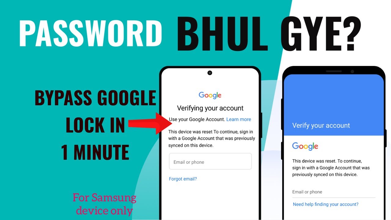Bypass Google Verification on Samsung in 3 Steps | Samsung FRP bypass ...