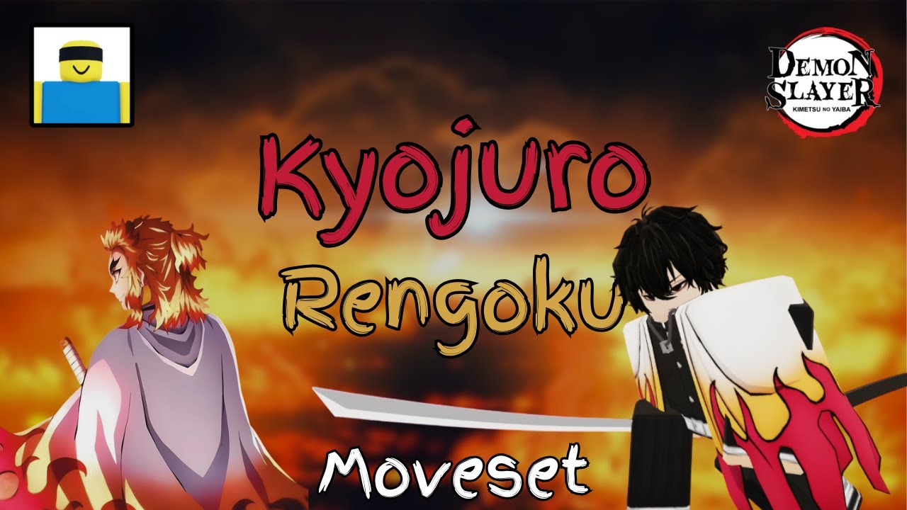 Kyojuro Rengoku Moveset (Kimetsu no Yaiba) | JJS Skill Builder - YouTube