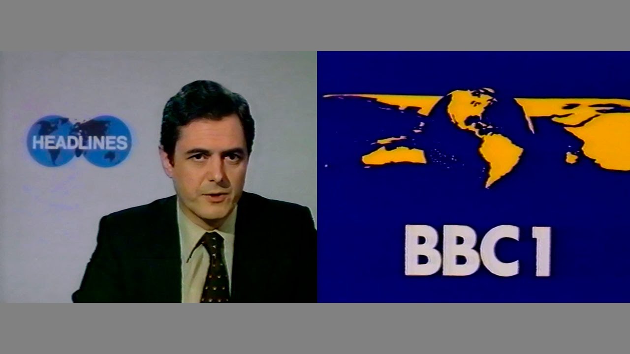 BBC1 2.1.1981 - News Headlines with John Edmunds + continuity before ...