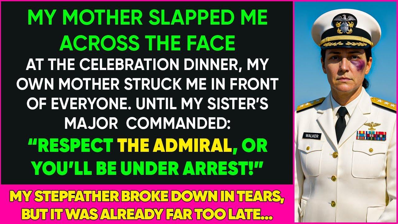 Mother Slapped Me Across the Face—At the Restaurant, My Sister’s Major ...