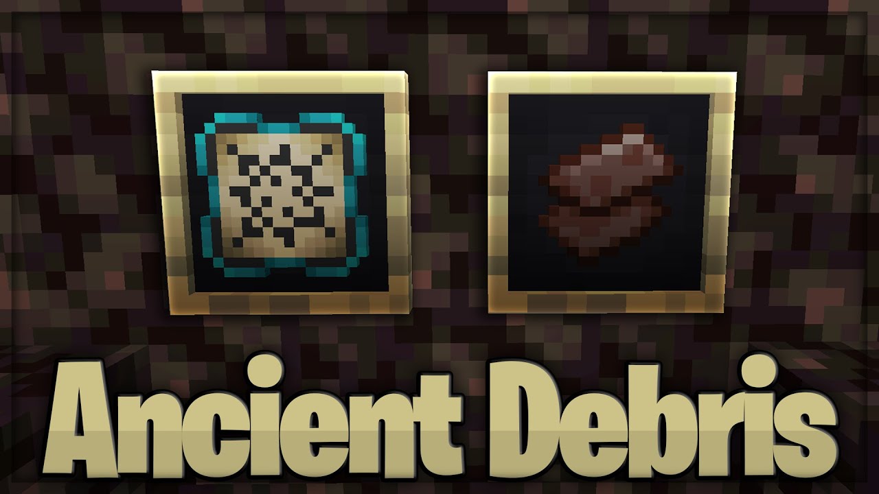 Easiest way to mine Ancient Debris Minecraft 1.16.5 - YouTube