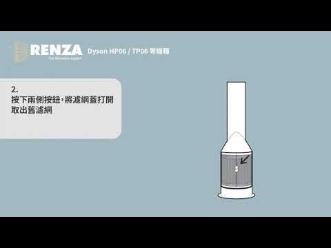 RENZA 濾網 適用 Dyson 戴森 HP06 / TP06 / HP07 / TP07 / HP09 / TP09 / HP10 / TP10 / HP7A / TP7A / TP08 ...