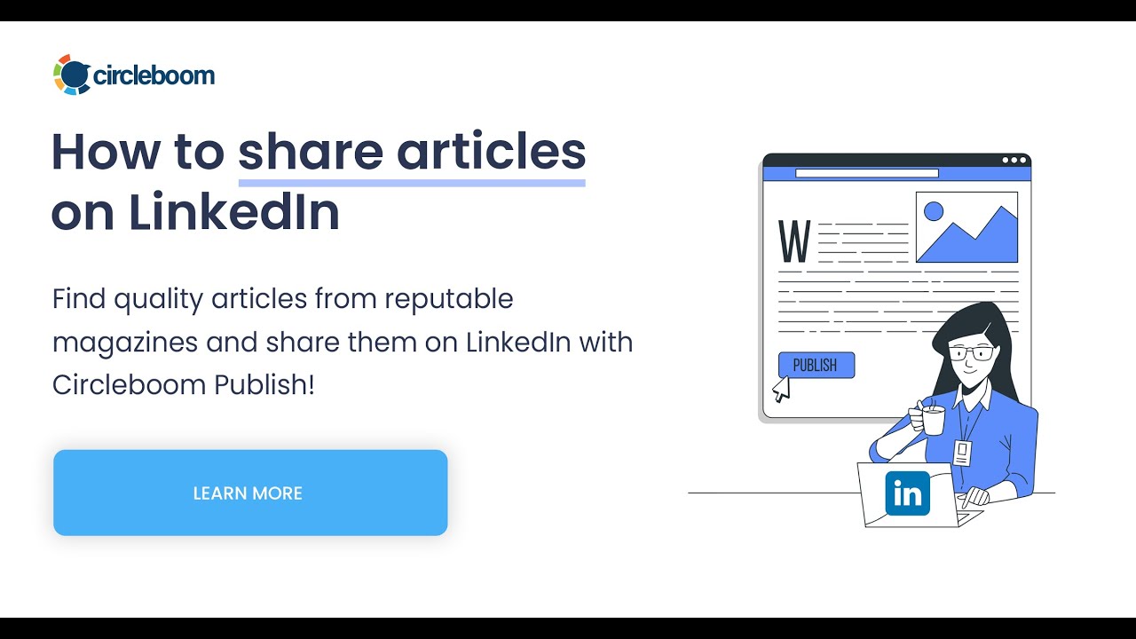 How to share articles on LinkedIn #discoverarticles # ...
