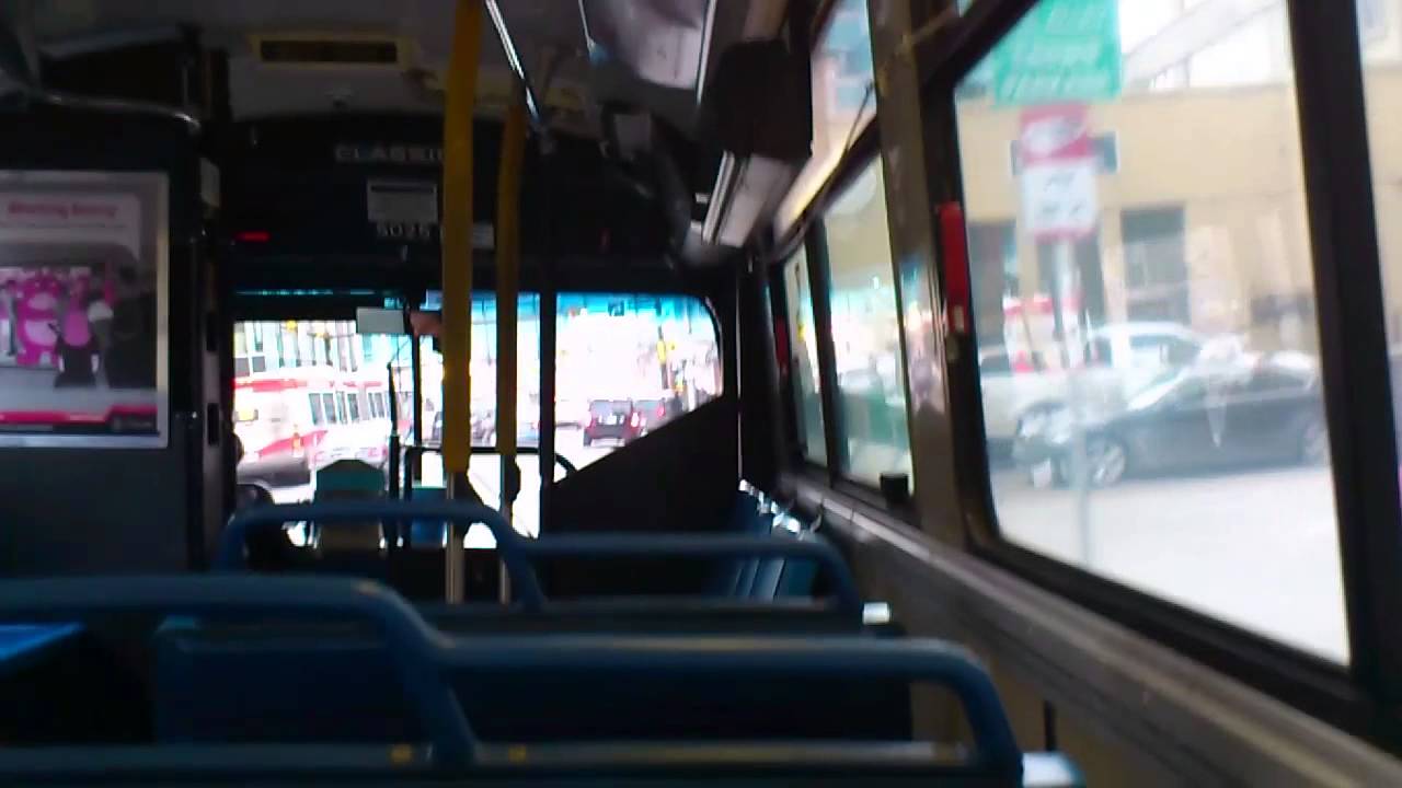 Old diesel bus on Calgary's Route 3 - YouTube