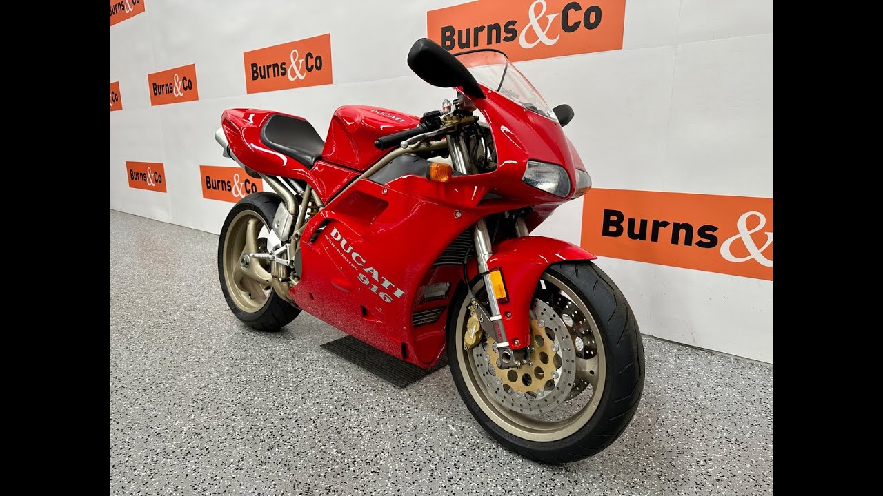 1996 Ducati 916 - Engine Video - YouTube