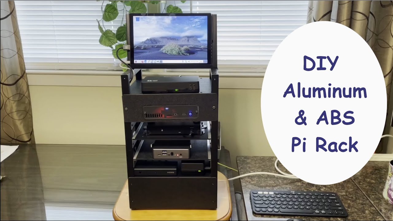 DIY 10 inch Pi Mini Rack - Computer Lab - YouTube