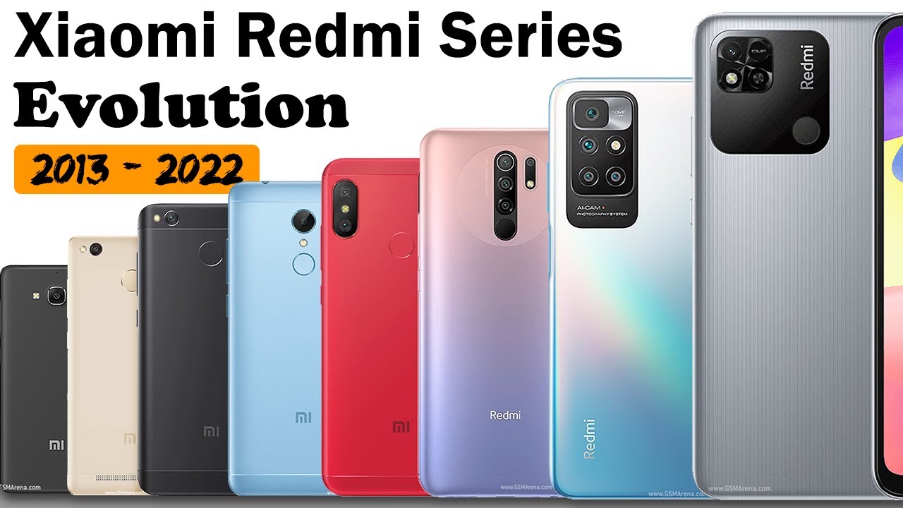 Evolution : Xiaomi Redmi Series Evolution 2013 - 2022 #mi #xiaomi # ...