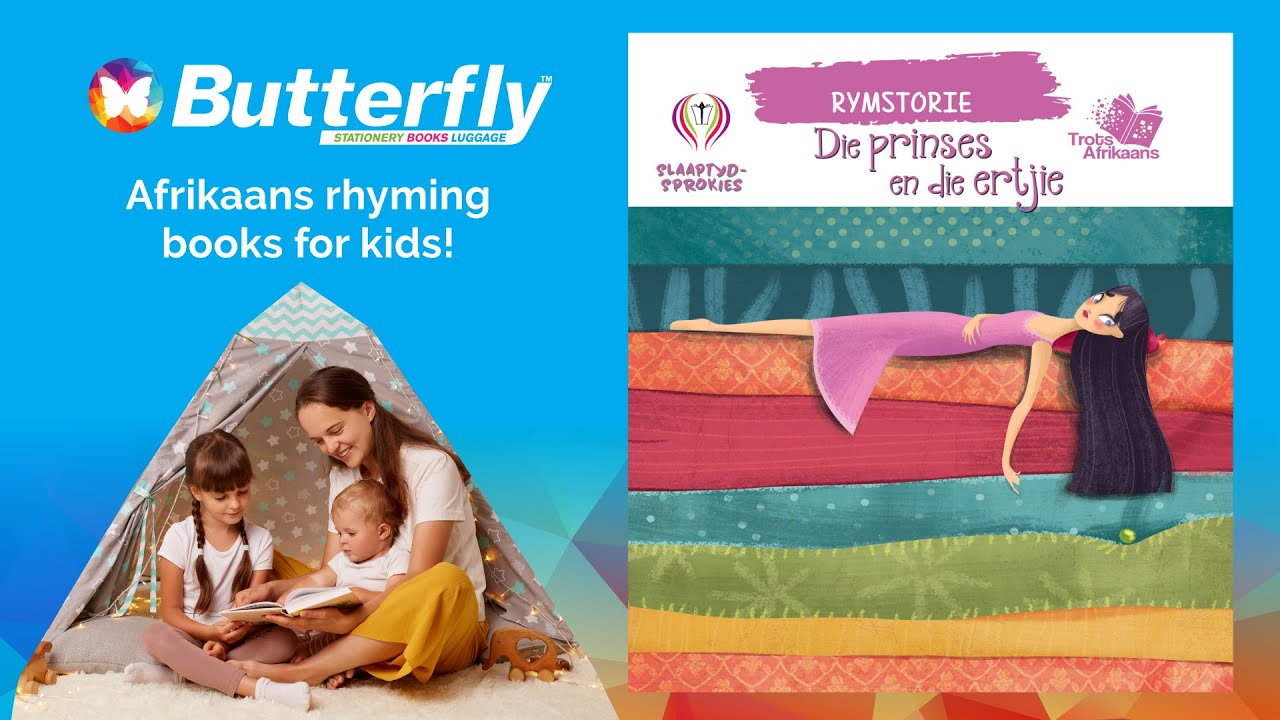 Sprokies Verhale | Die Prinses en die Ertjie 👸 - YouTube