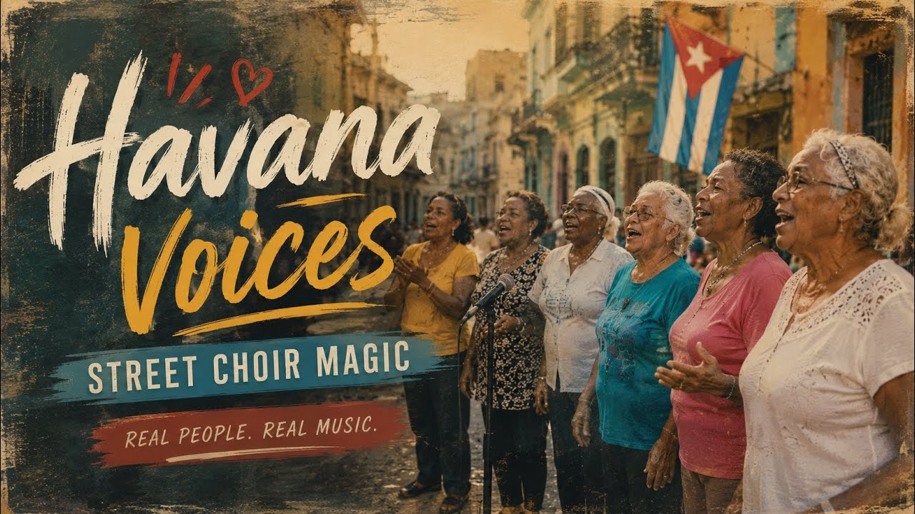 Living Tradition: A Street Choir of Ladies Singing Cuban Boleros in ...