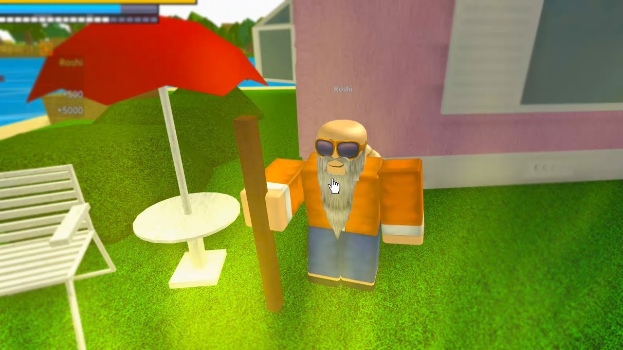 MISION DEL MAESTRO ROSHI - ROBLOX DRAGON BALL Z - YouTube