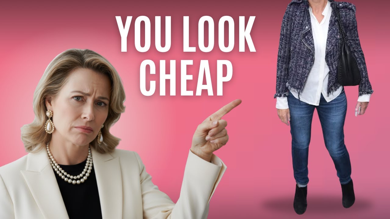 10 Outfits That Make YOU Look Cheap over 50+ - YouTube