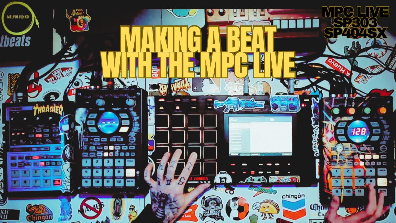 Back on the MPC Live | Making a Boom Bap Beat from Scratch (Full ...