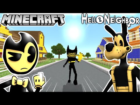 Bendy's NEW Neighbor is... (BATIM Minecraft)