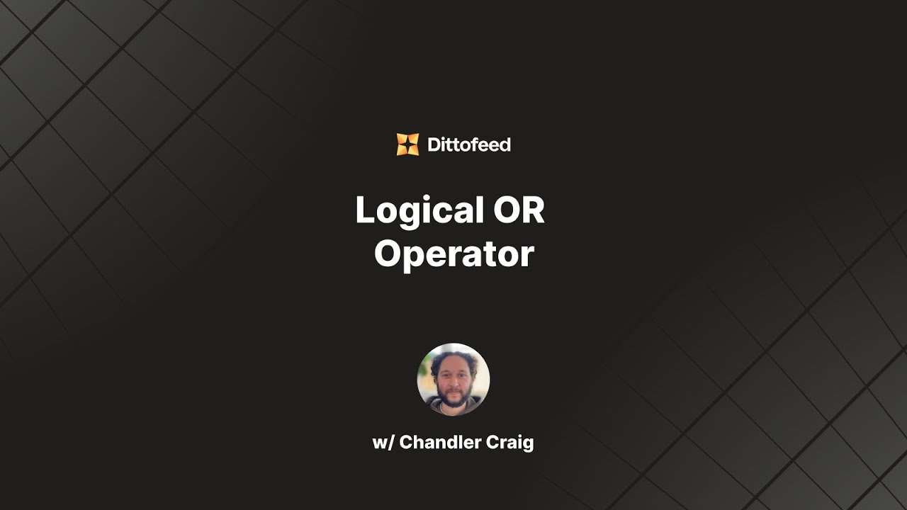 Logical OR Operator | Segmenting Users Who Satisfy One Condition Or ...