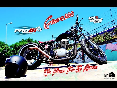 Pro10 Elite 📺 Gilera Macho 200 🏍 Bobber 🇦🇷 El Garage Tv. 📺 🇦🇷 Oficial ...