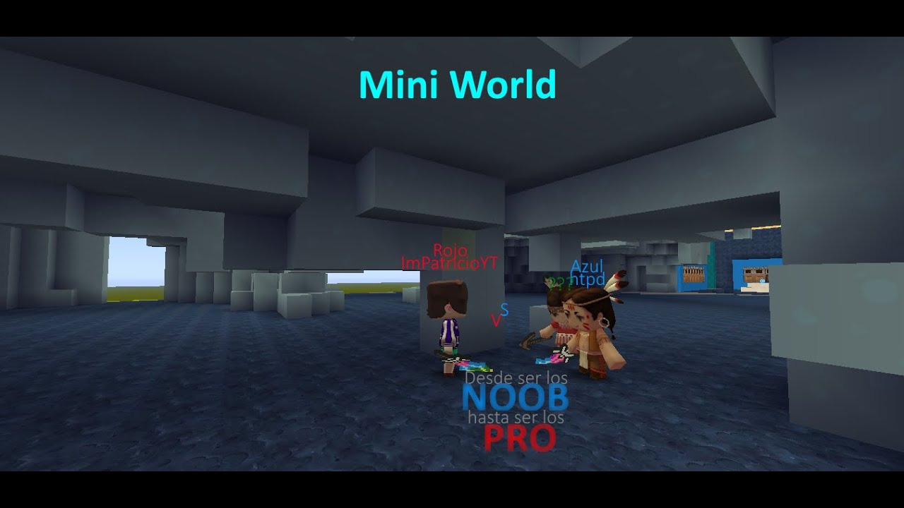 Desde ser NOOB hasta ser PRO en Mini World | Mini World - YouTube