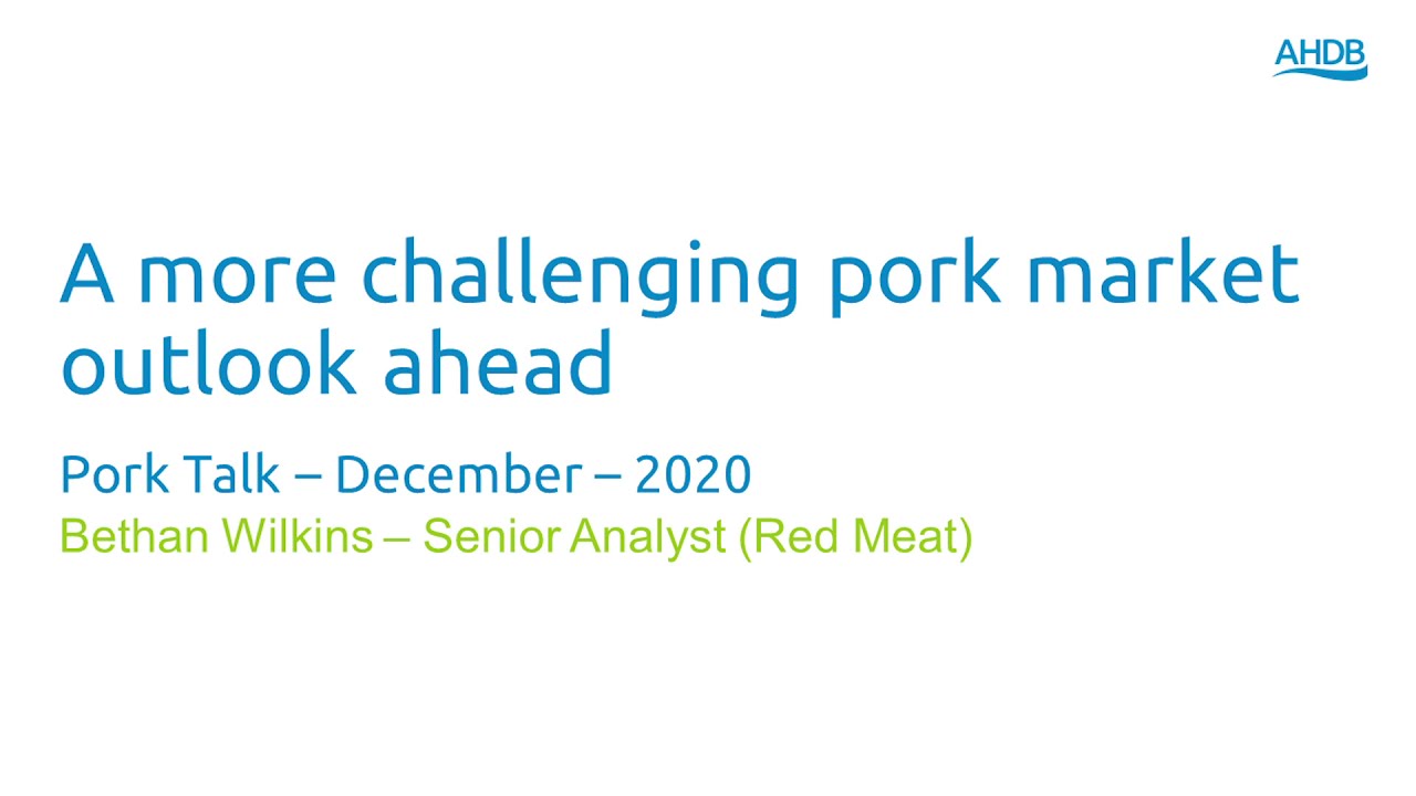 A more challenging pork market outlook ahead - Pork Talk – December ...