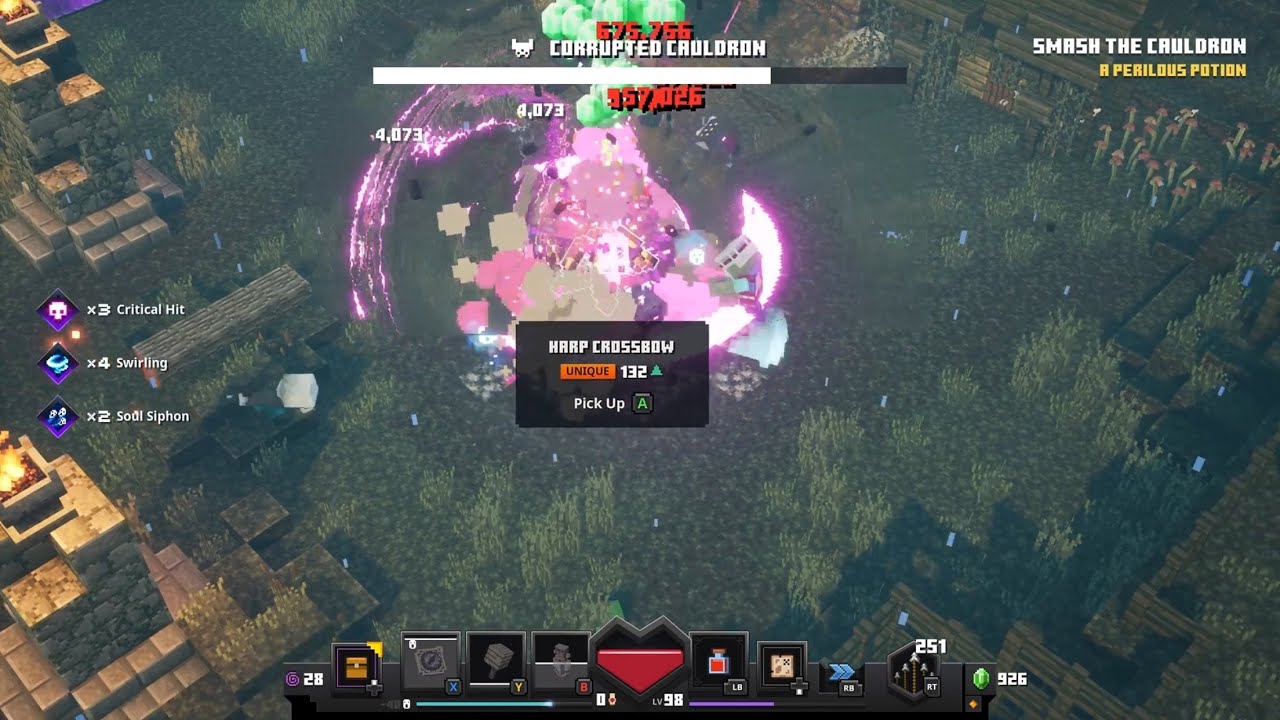 Corrupted Cauldron two shot! - YouTube