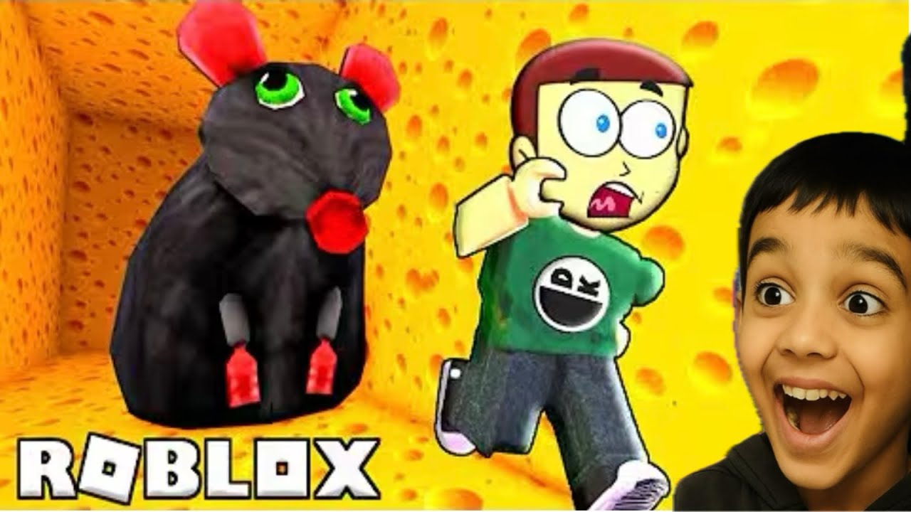 ALL CHEESE HUNT🧀ESCAPE HORROR CHEESE RAT IN ROBLOX 😱 SCARY GAME - YouTube