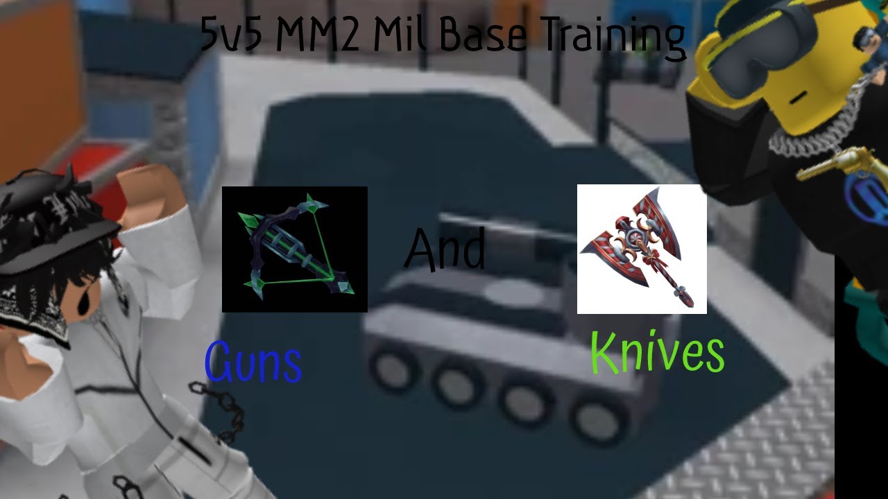 5v5 MM2 Mil Base Training - YouTube