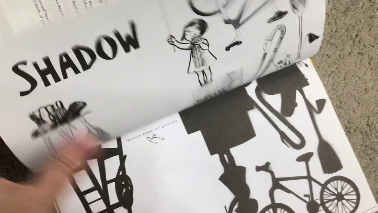 Shadow by Suzy Lee flipping through - YouTube