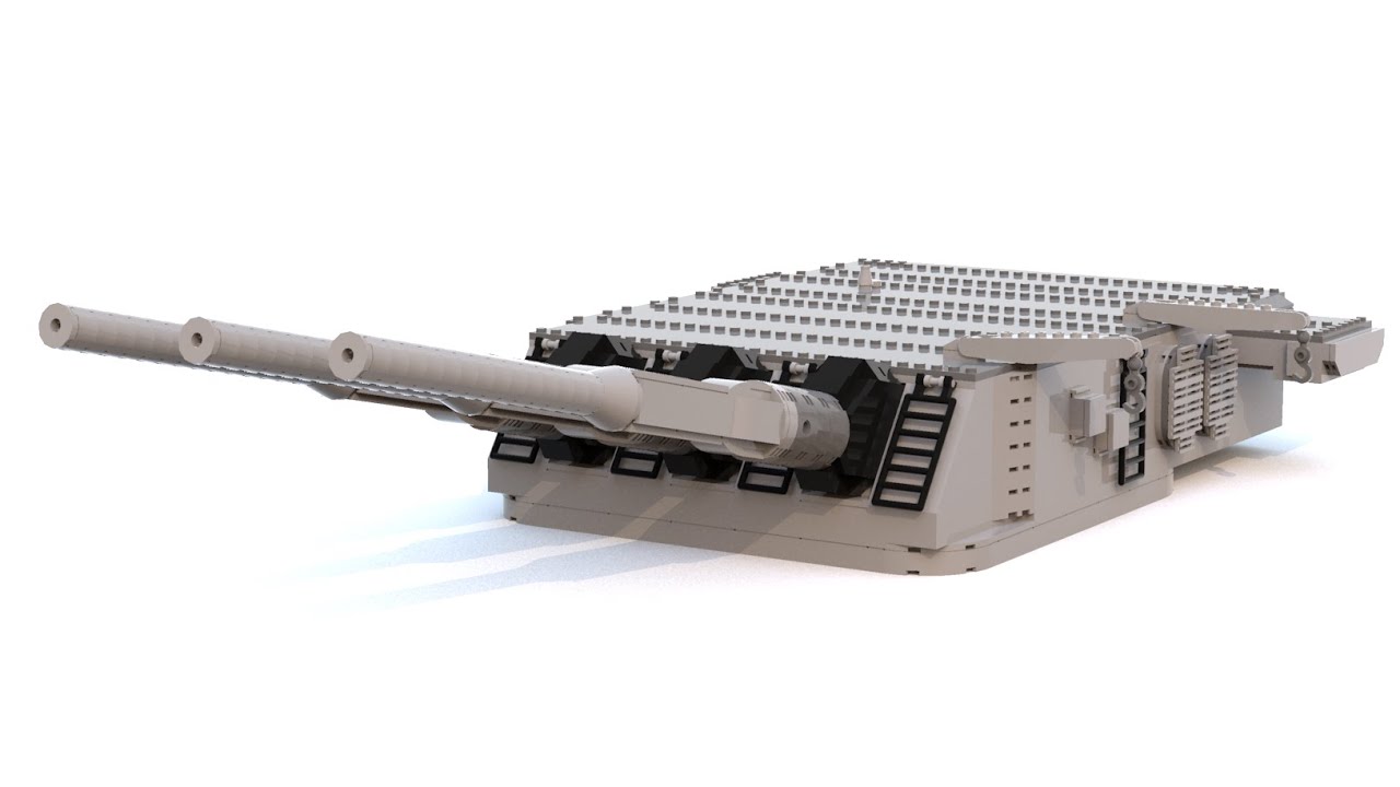 LEGO Iowa Turret A Instructions - YouTube