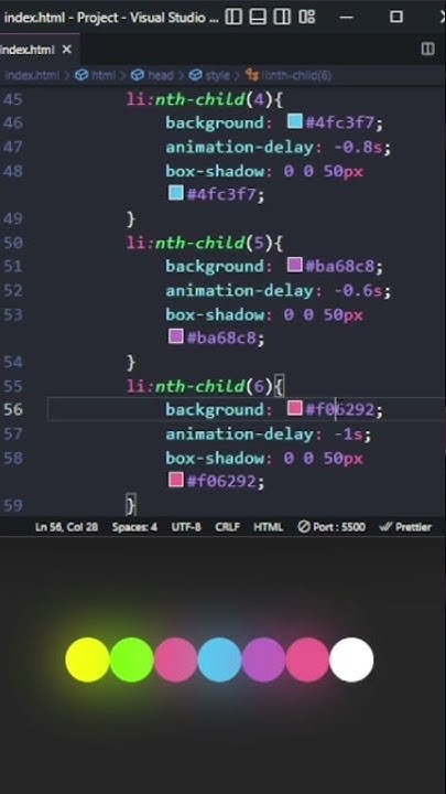 CSS Animated Glowing Loader | Animated Loader with HTML and CSS - CodewithFaraz - YouTube