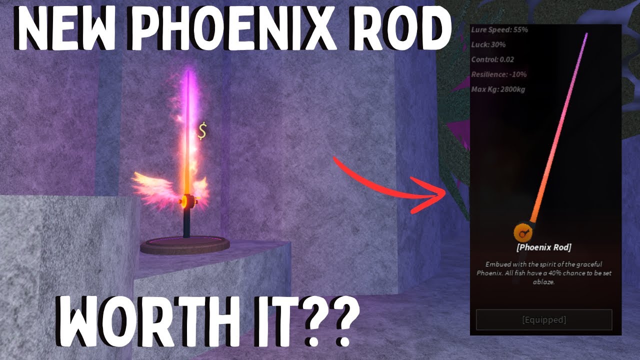 🎣NEW PHOENIX ROD IS IT WORTH IT?? FISCH🎣 (ROBLOX) - YouTube