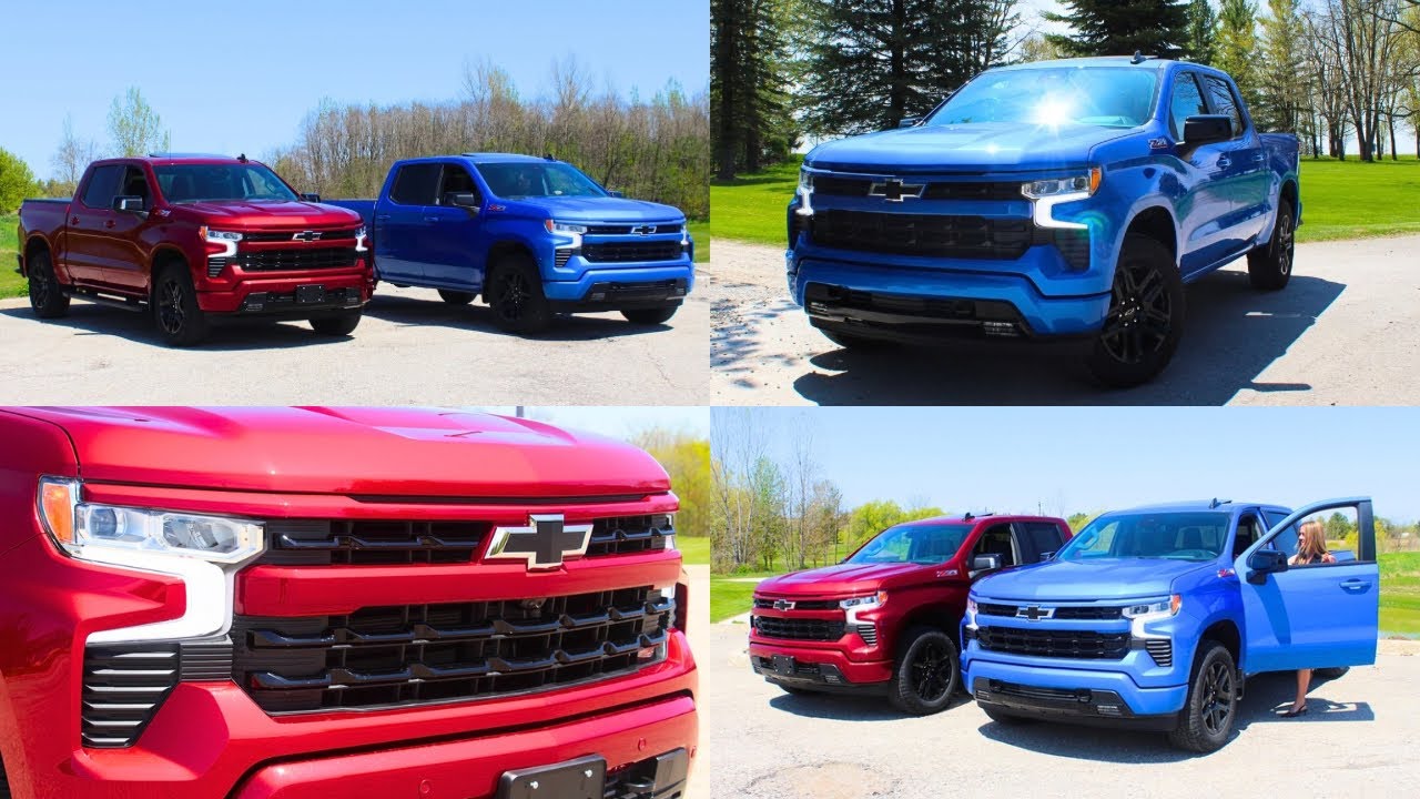 2025 Silverado 1500 RST | Riptide Blue Metallic & Radiant Red Tintcoat ...