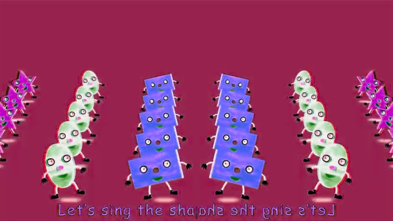 Colorful Shapes Dancing! | All Shapes Song | Sponsored By Gamavision ...