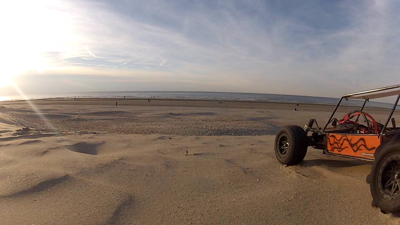 Rc Sandrail at the beach . The art of sand roosting - YouTube