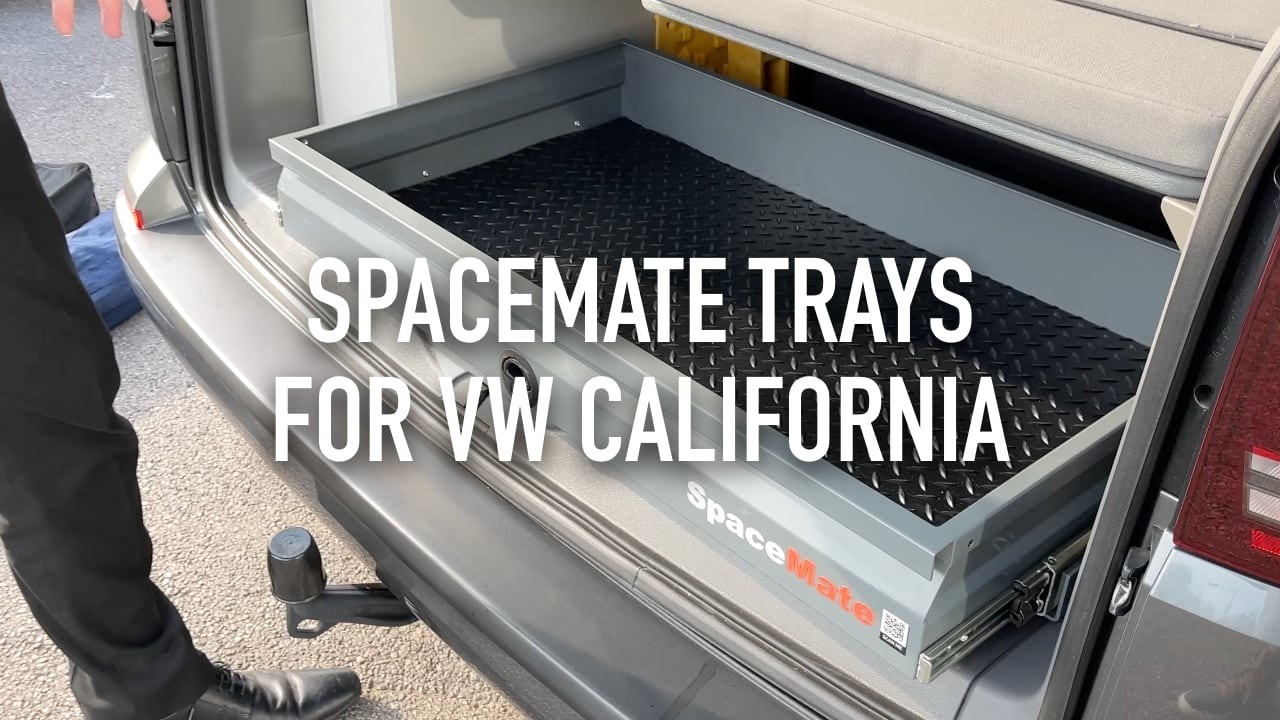 SpaceMate Drawer Units for VW California Range! - YouTube